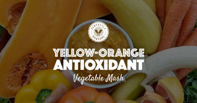 Yellow-Orange Antioxidant Vegetable Mash, Perfectly Rawsome Recipe