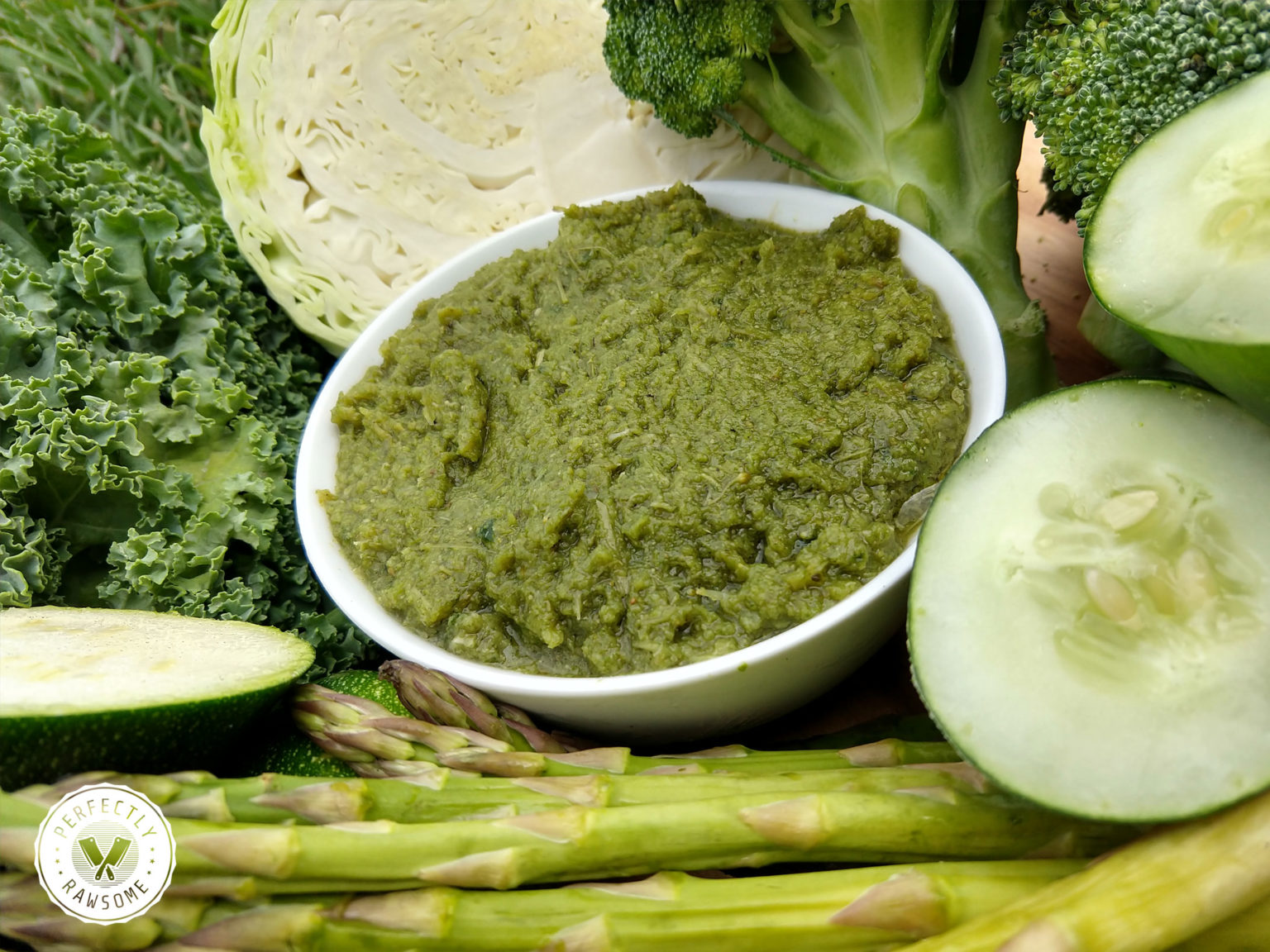 Low Glycemic & Low Oxalate Green Vegetable Mash, Perfectly Rawsome